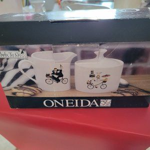 Oneida | Kitchen | Onedia Chefs Sugar And Creamer Set In Original Box ...